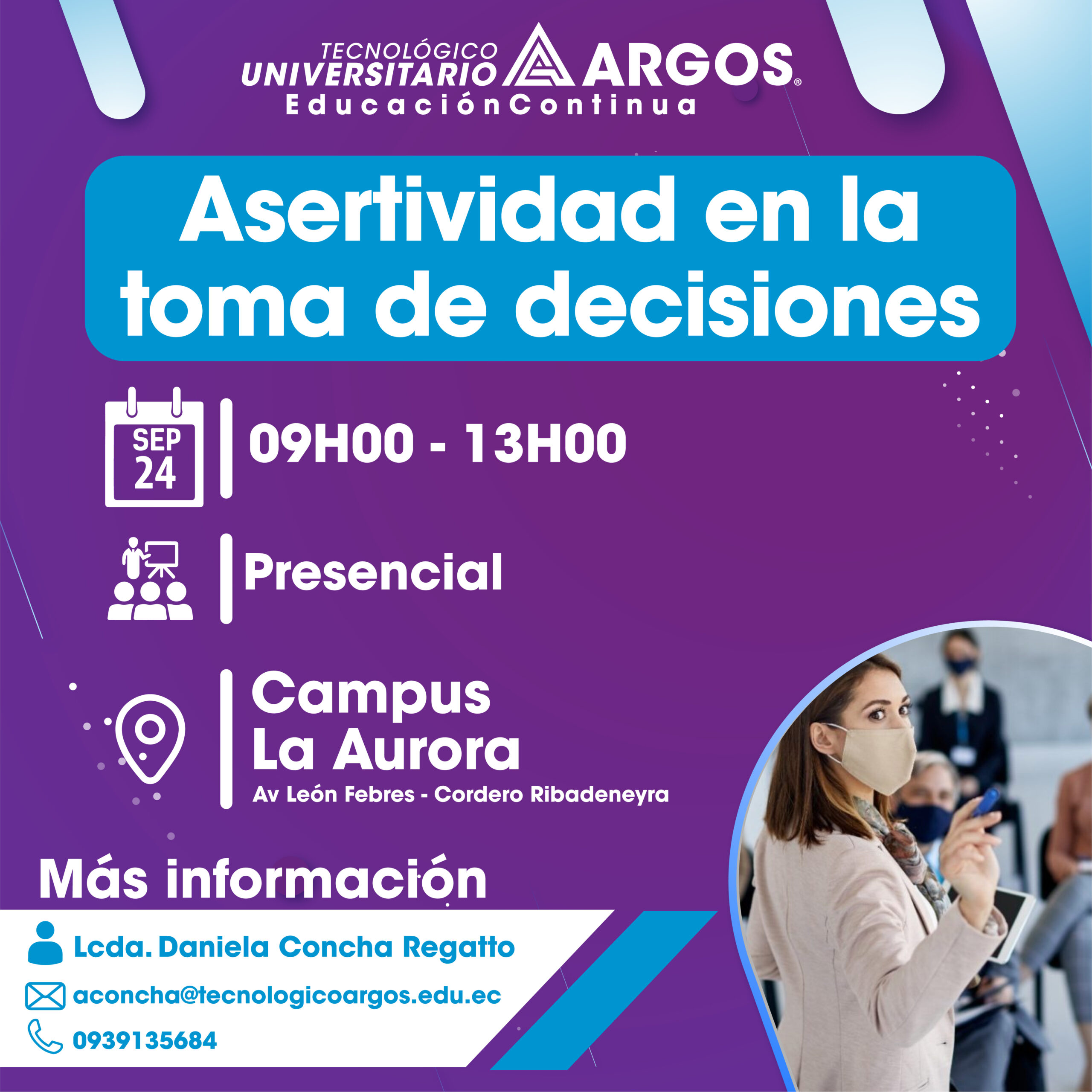 Cronograma-Educación Continua - Tecnológico Universitario Argos